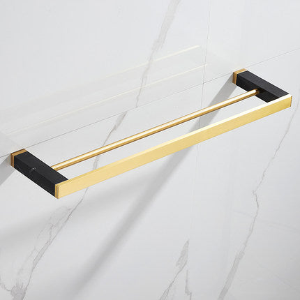 BANCROFT SERIES (BRUSHED GOLD AND BLACK MARBLE ACCENT) - Homequarters