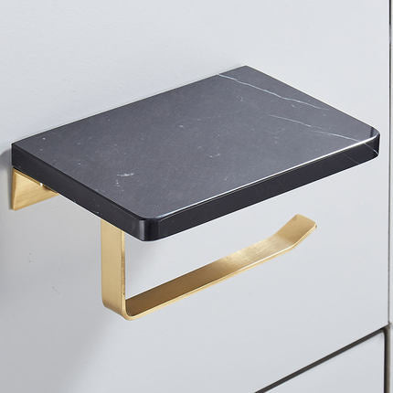 BANCROFT SERIES (BRUSHED GOLD AND BLACK MARBLE ACCENT) - Homequarters