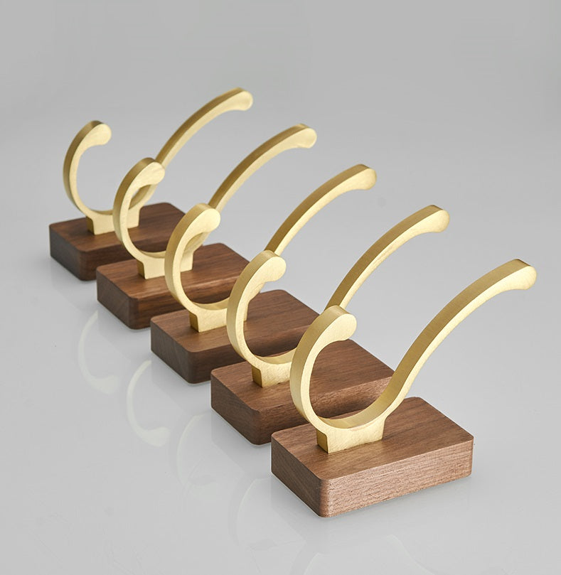 Walnut Wall Hook - Homequarters